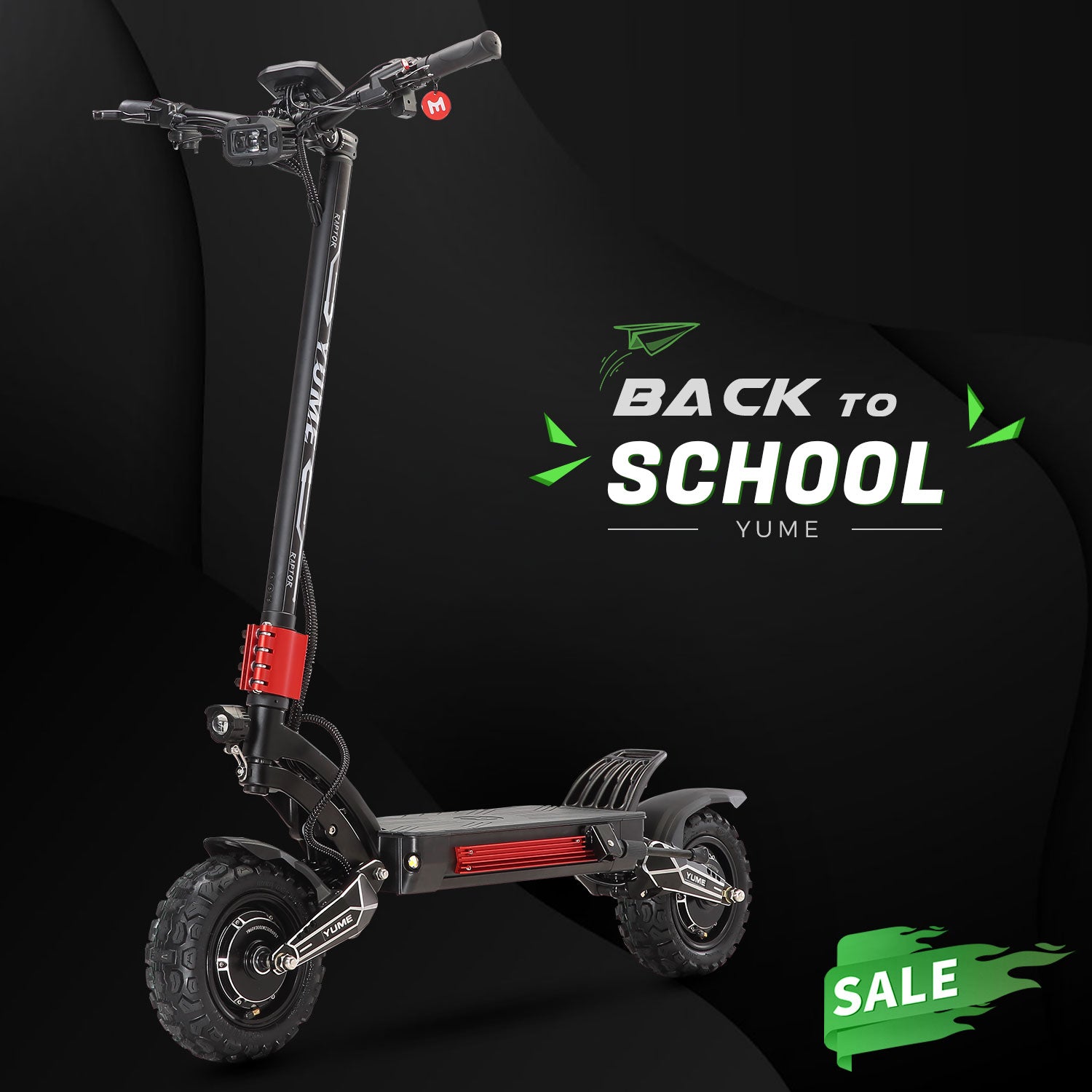 YUME Raptor Electric Scooter,50MPH 60Miles,60V30AH,performance,Comfort ...