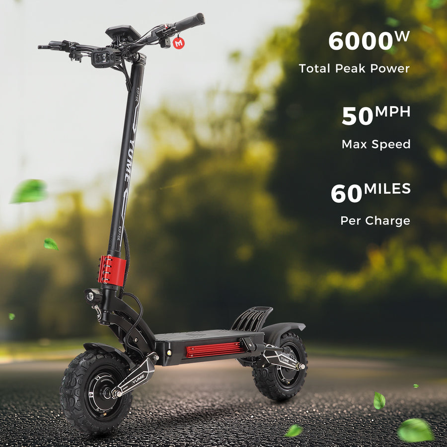 YUME Raptor Electric Scooter,50MPH 60Miles,60V30AH,performance,Comfort ...