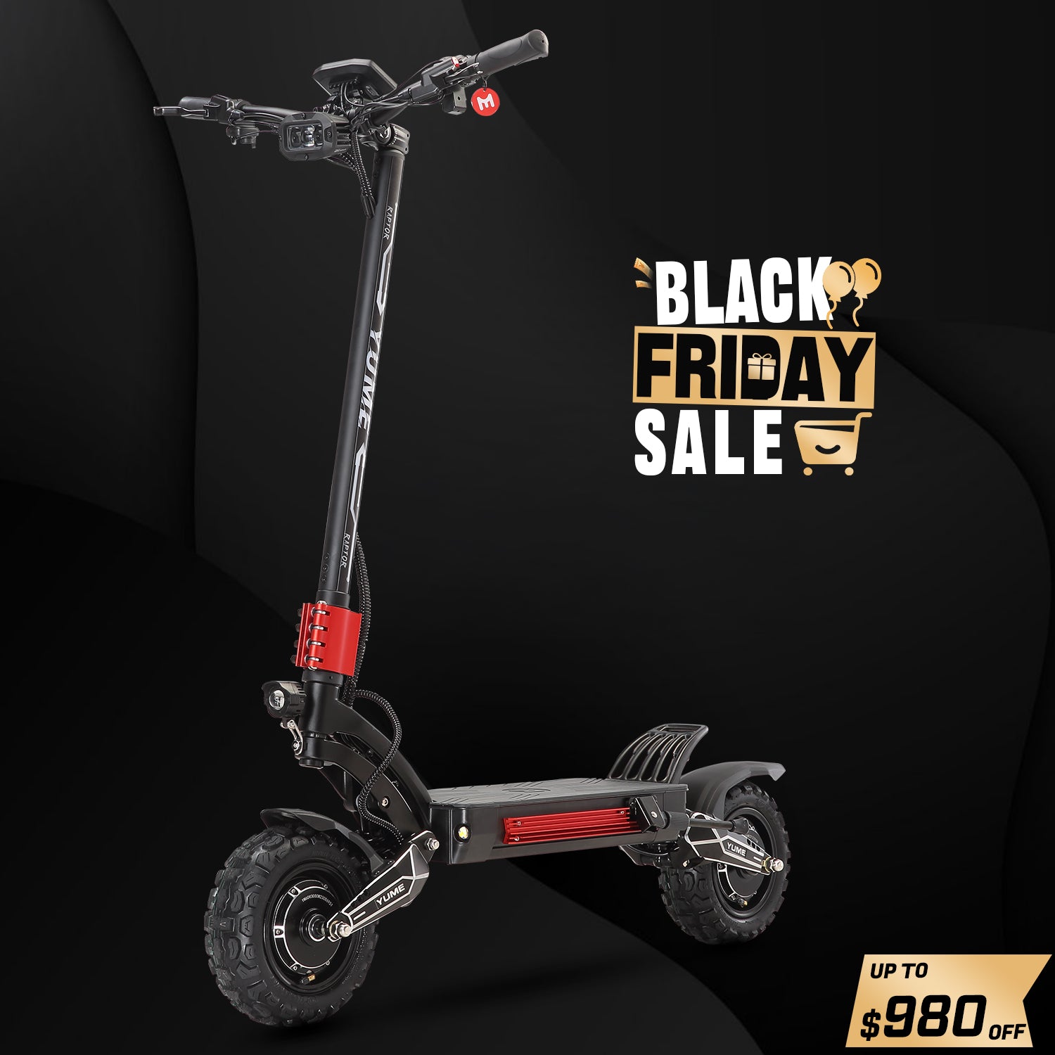 YUME Raptor Electric Scooter,50MPH 60Miles,60V30AH,performance,Comfort ...